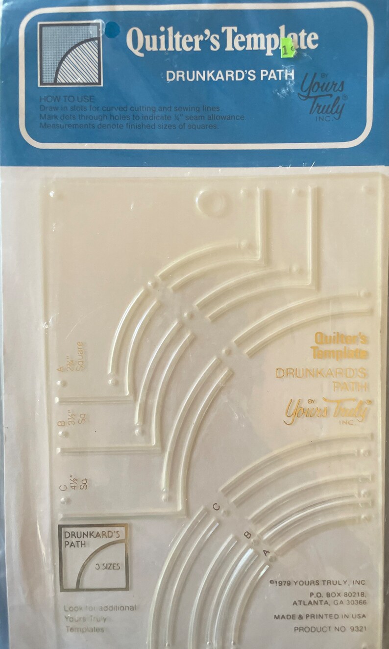 Yours Truly Assorted Quilters Templates - Etsy