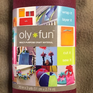 Oly-fun Pre Packaged Multi-purpose Craft Material. 3 Yards by 20” - Etsy