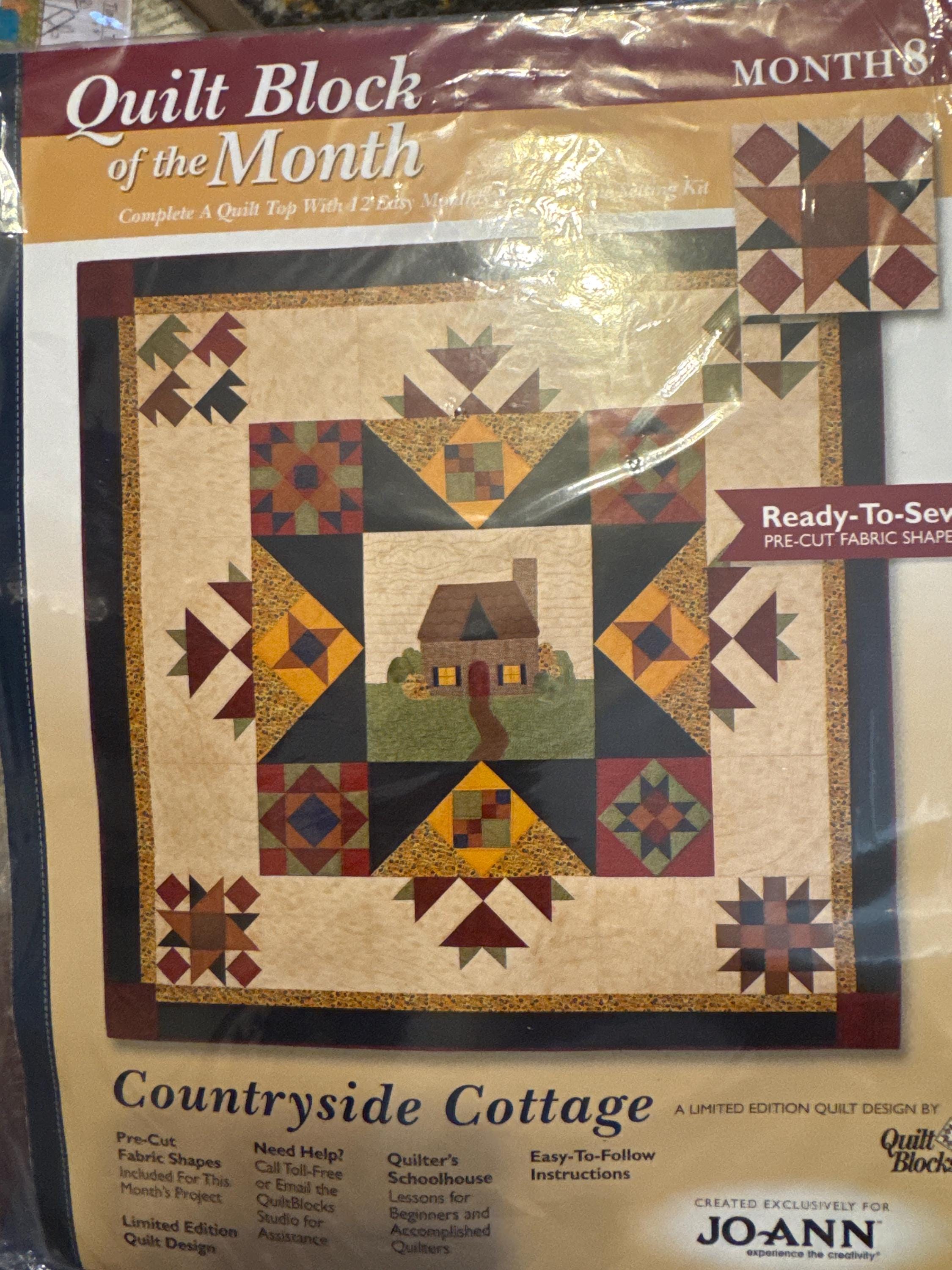 Quilt Block of the Month Single Packages - Multiple Designs. - Etsy