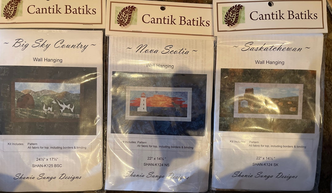 Cantik Batiks Small Quilt Kits and Mystery Quilt Kits - Etsy
