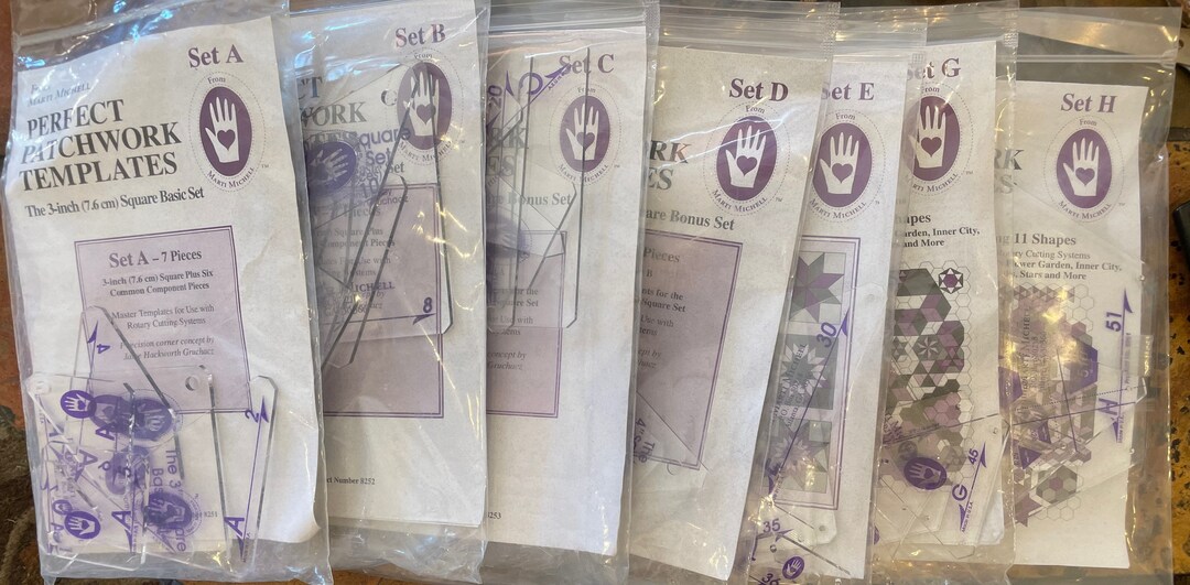 Marti Michell Perfect Patchwork Quilting Templates - Etsy