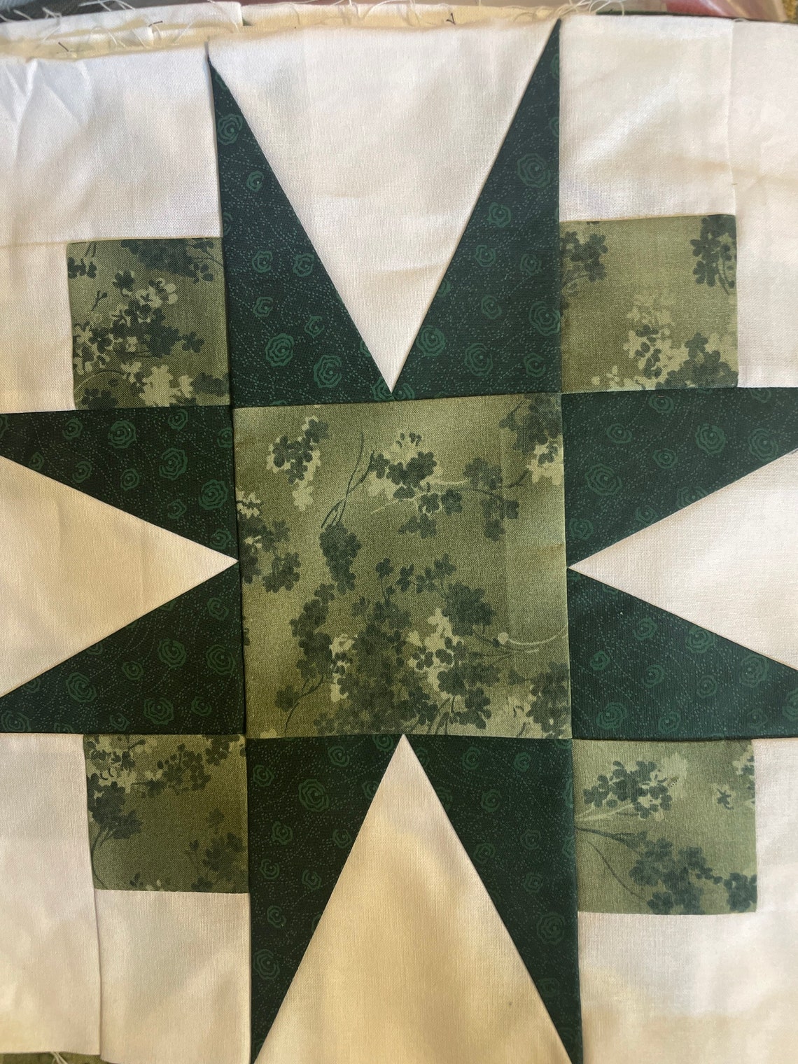 Sampler Quilt Blocks Pattern and Fabric Quilt Kit - Etsy