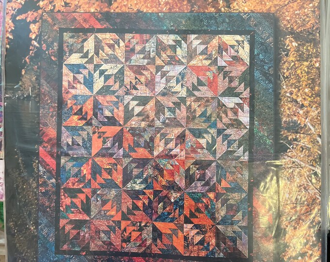 Bali Wedding Star Quilt Pattern With Foundations, Pattern by Judy ...