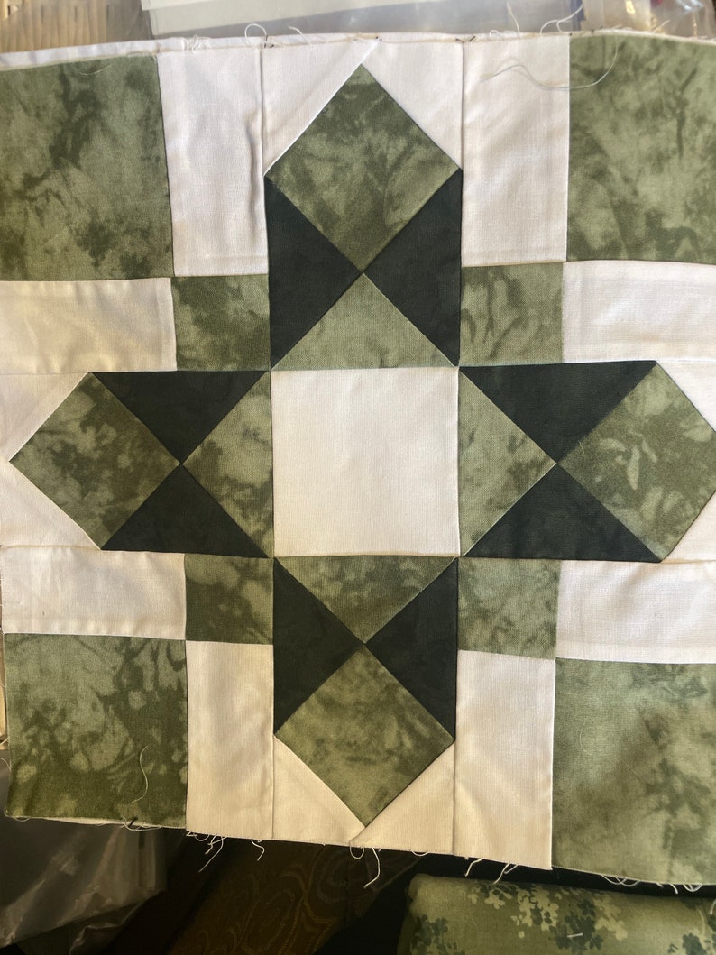 Sampler Quilt Blocks Pattern and Fabric Quilt Kit - Etsy