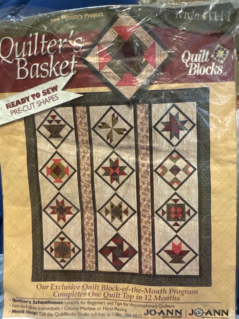 Quilt Block of the Month Single Packages - Multiple Designs. - Etsy