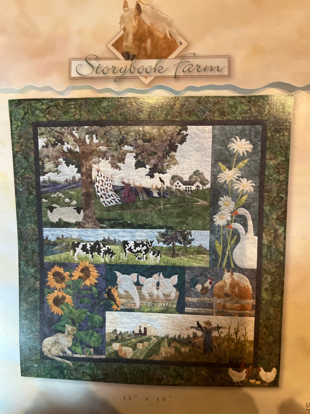 Storybook Farm Quilt Pattern Set by Mckenna Ryan 2004 - Etsy