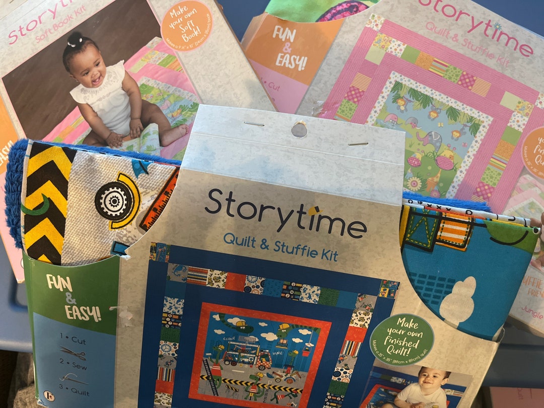 Storytime Quilt and Stuffie Kits. - Etsy