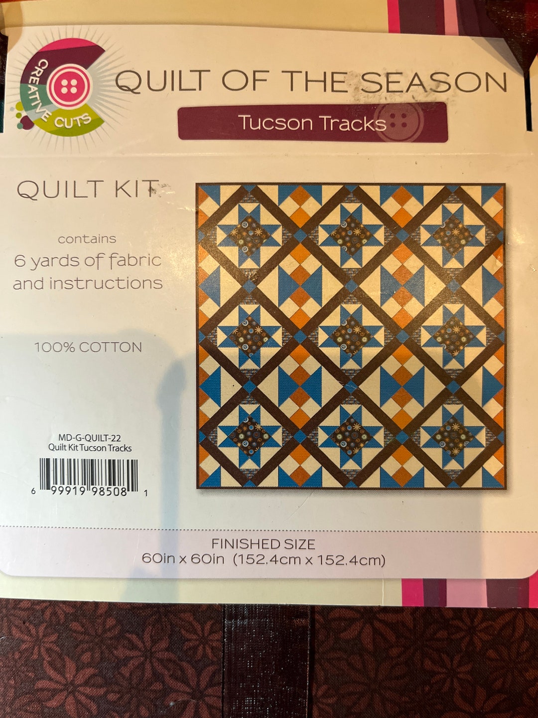 Tucson Tracks Quilt Kit by Fabric Traditions - Etsy