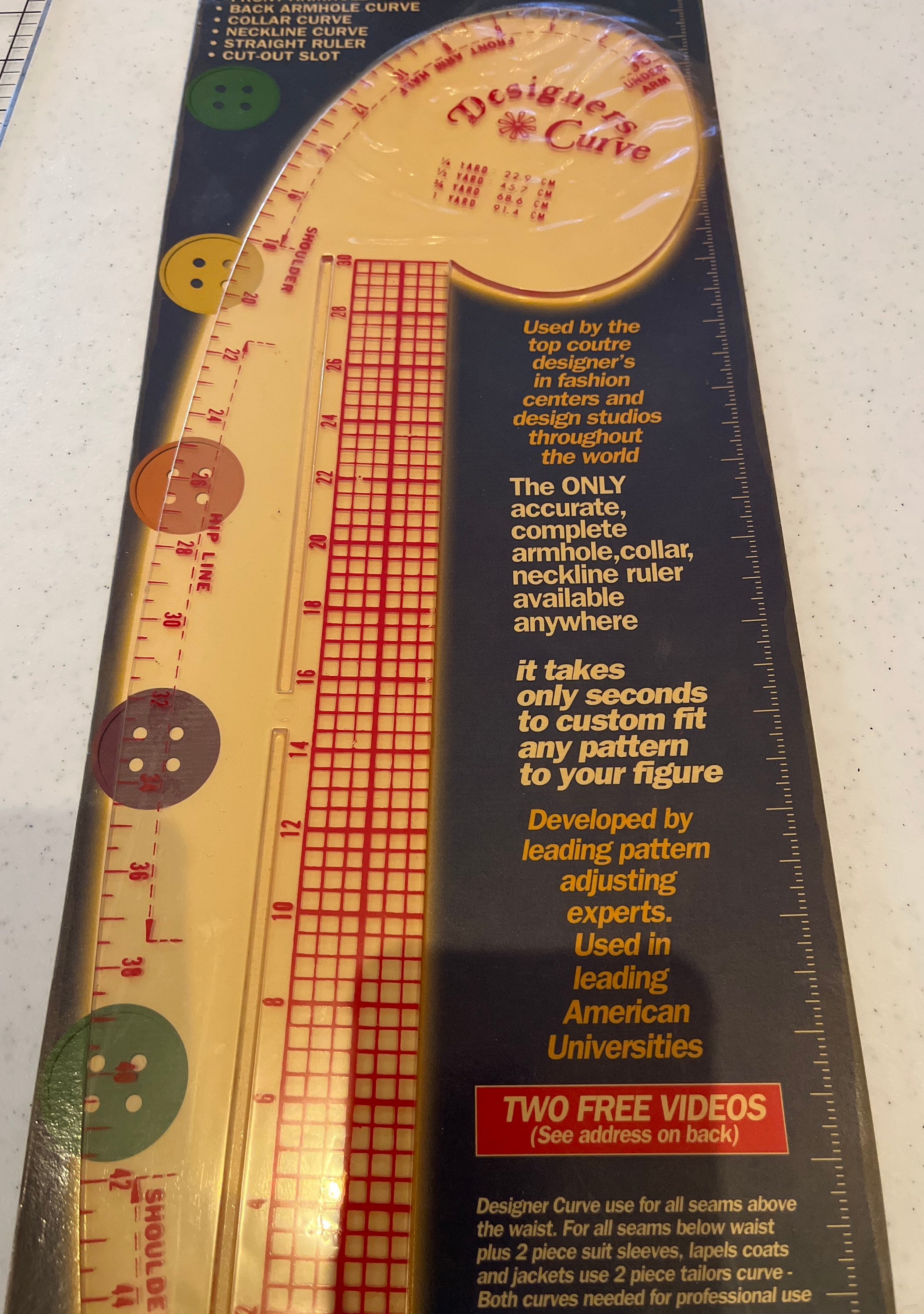 Dressmaker and Quilting Templates and Rulers - Etsy