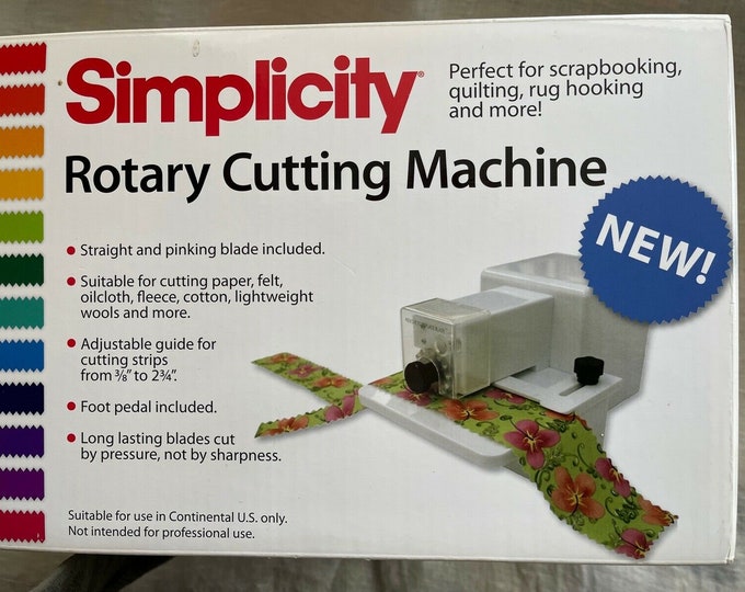 Simplicity Rotary Cutting Machine - Etsy