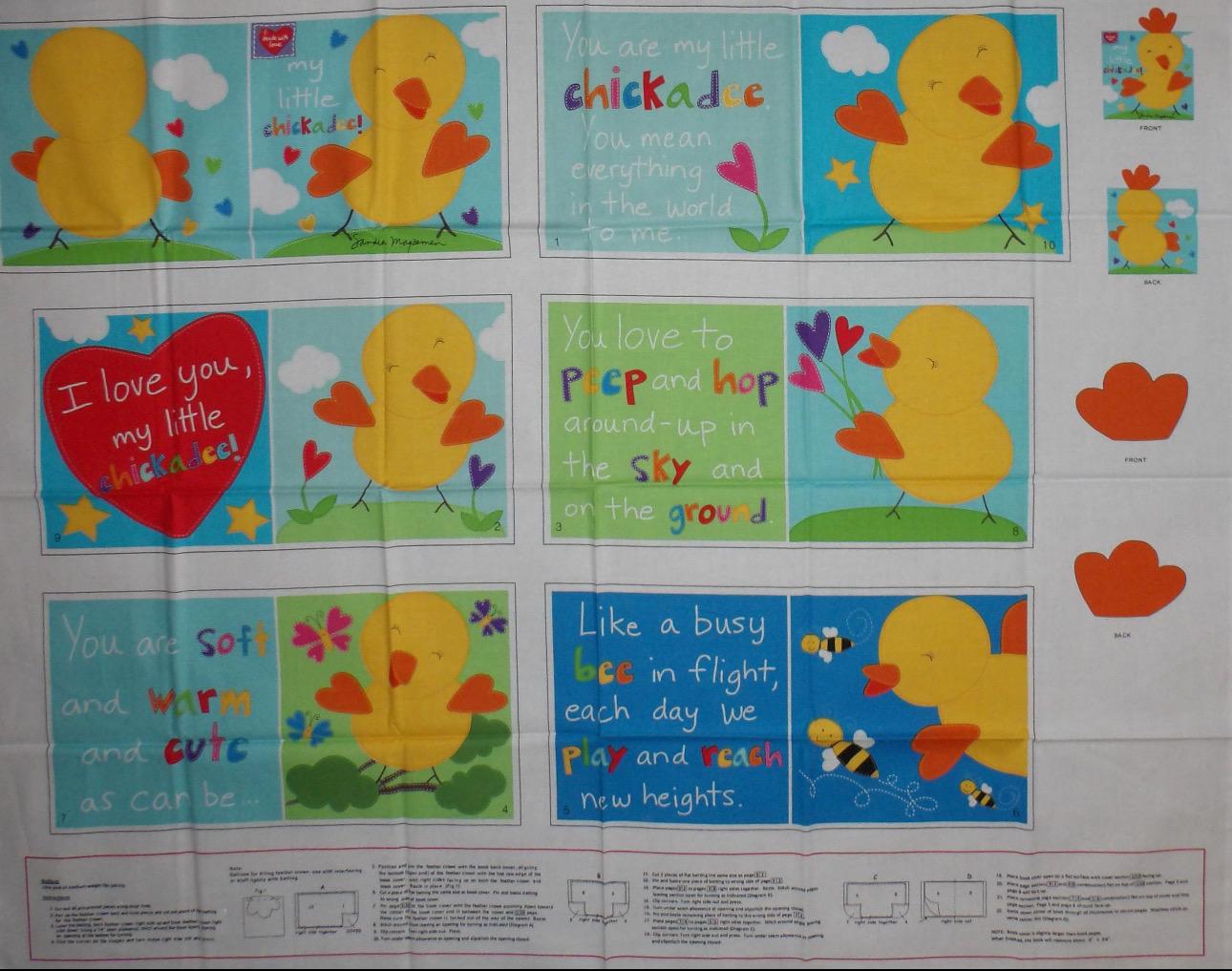 Fabric Panel Story Books Assorted - Etsy