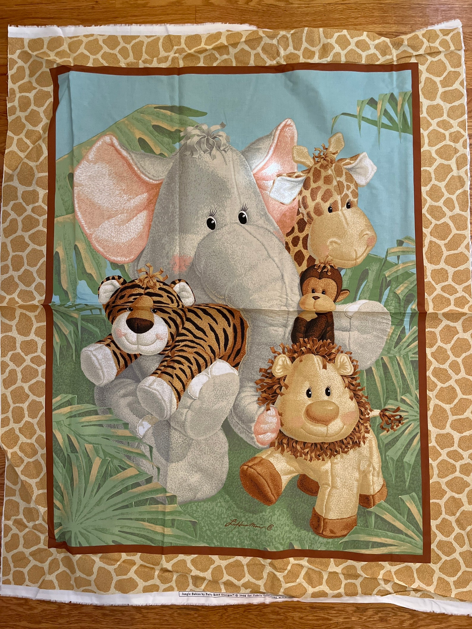 Children’s and Baby Themed Fabric Panels. - Etsy