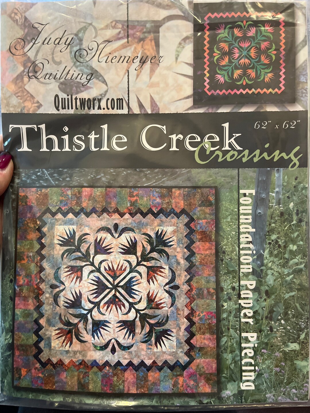 Thistle Creek Crossing Quilt Pattern - Foundation Paper Piecing by ...
