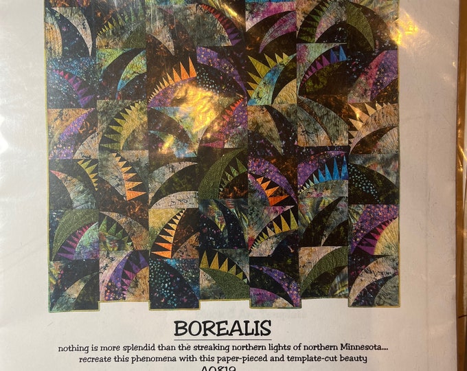 Borealis AQ819 Quilt Aardvark Quilts Pattern - Foundation Paper Piecing ...