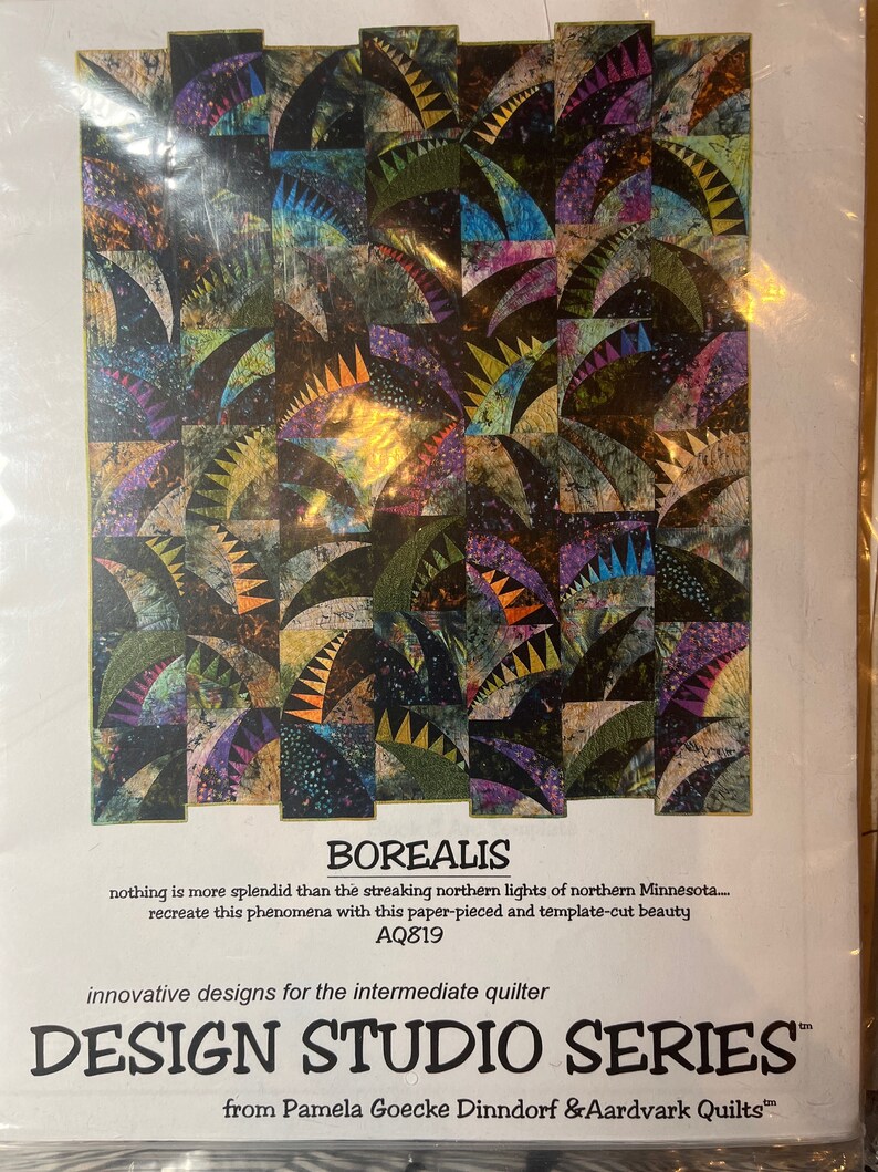 Borealis AQ819 Quilt Aardvark Quilts Pattern Foundation - Etsy