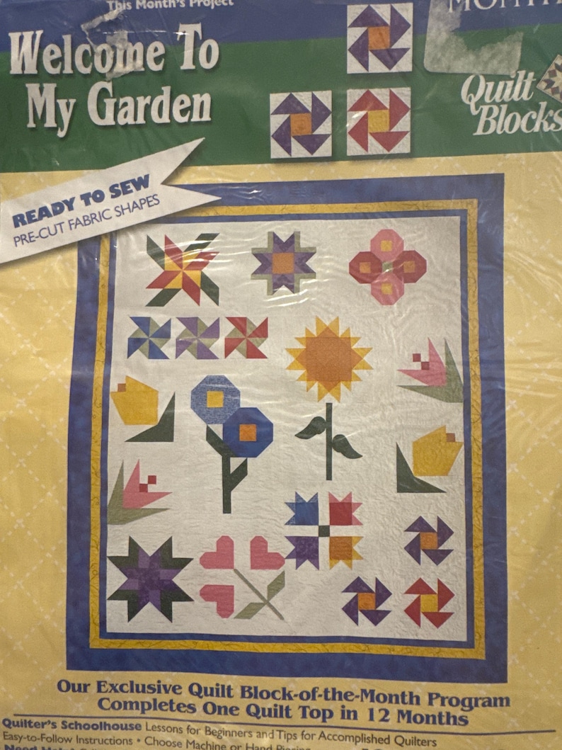Quilt Block of the Month Single Packages - Multiple Designs. - Etsy