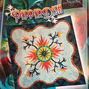 Judy Niemeyer Pepper Dish Quilt Pattern - Foundation Piecing for ...