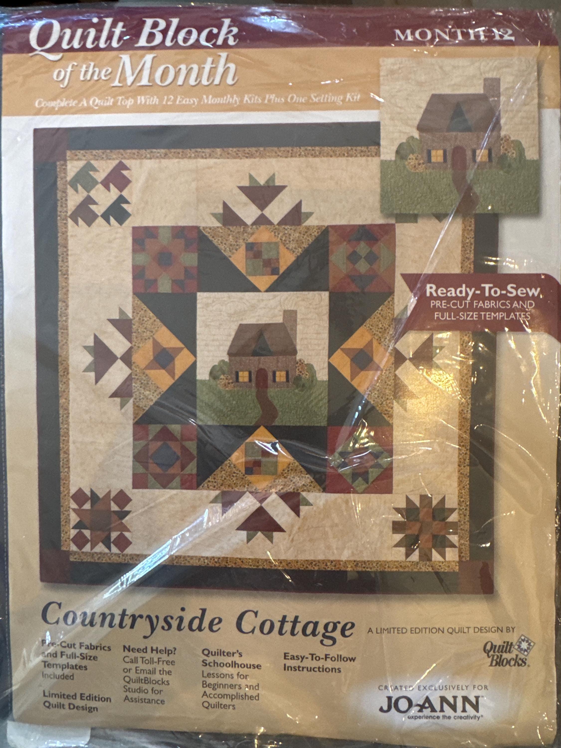Quilt Block of the Month Single Packages - Multiple Designs. - Etsy