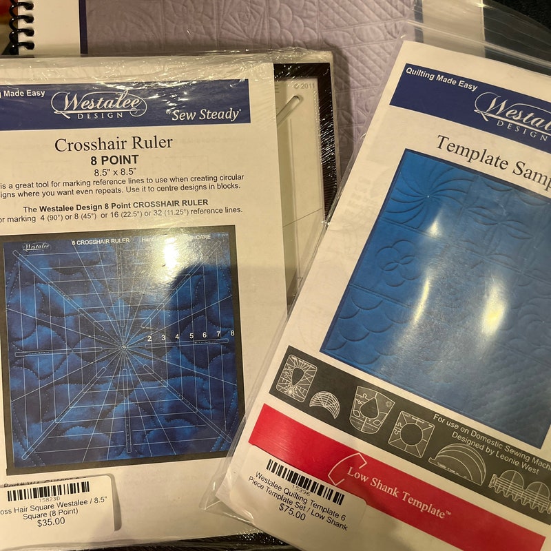 Westalee Quilting Templates - Etsy