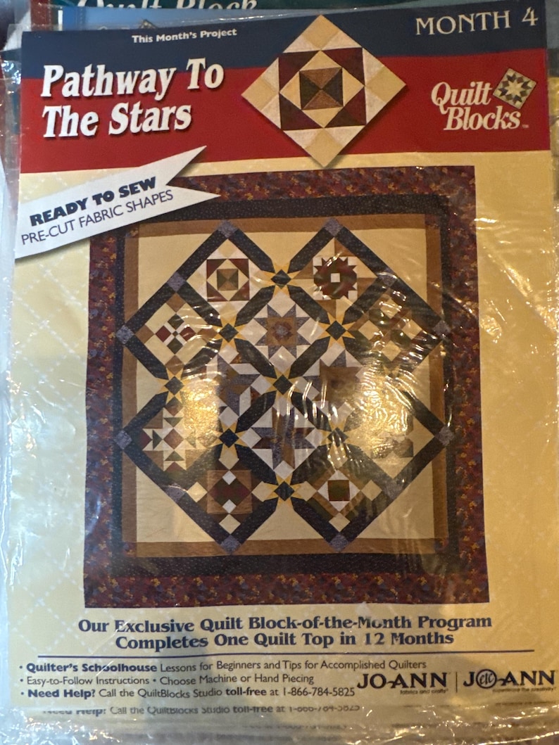 Quilt Block of the Month Single Packages - Multiple Designs. - Etsy