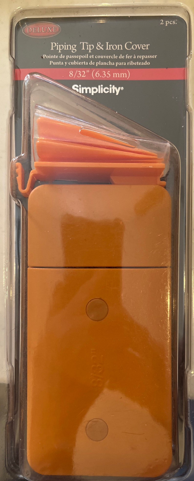 Simplicity Piping Tips and Iron Cover for Use With the Simplicity Bias ...