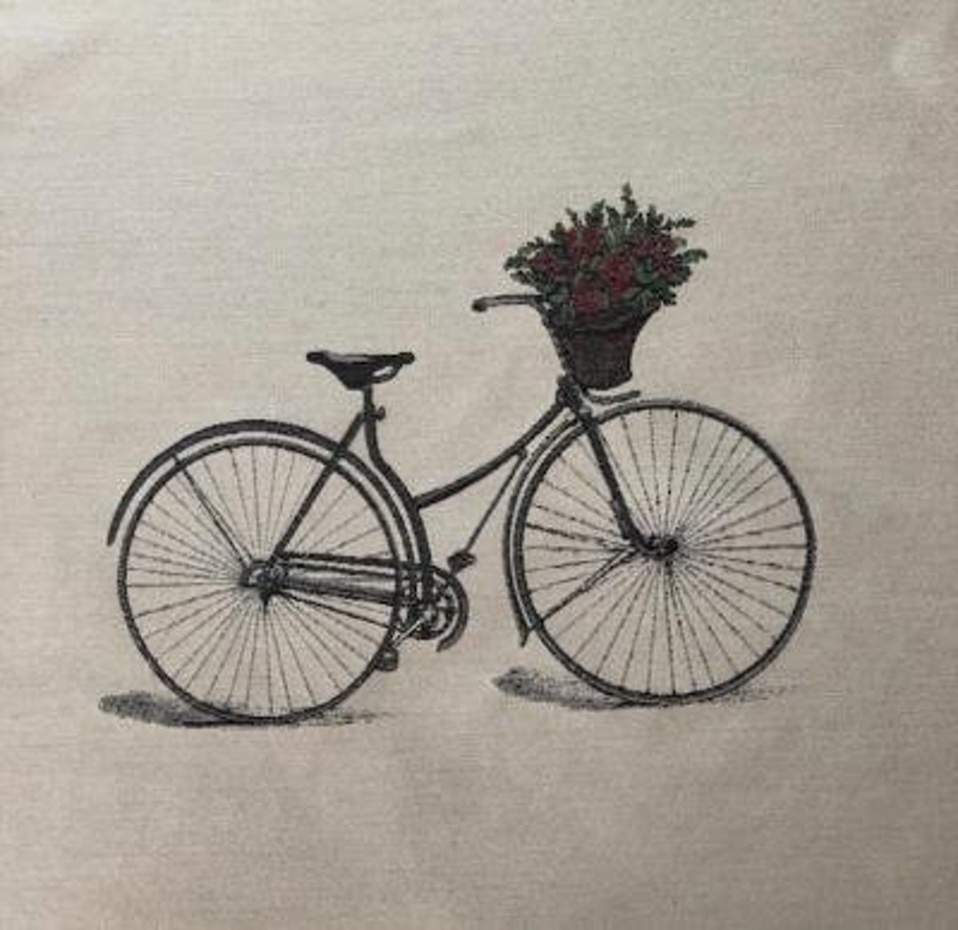 Square by Design - Bicycle Tapestry Fabric Panels - Etsy