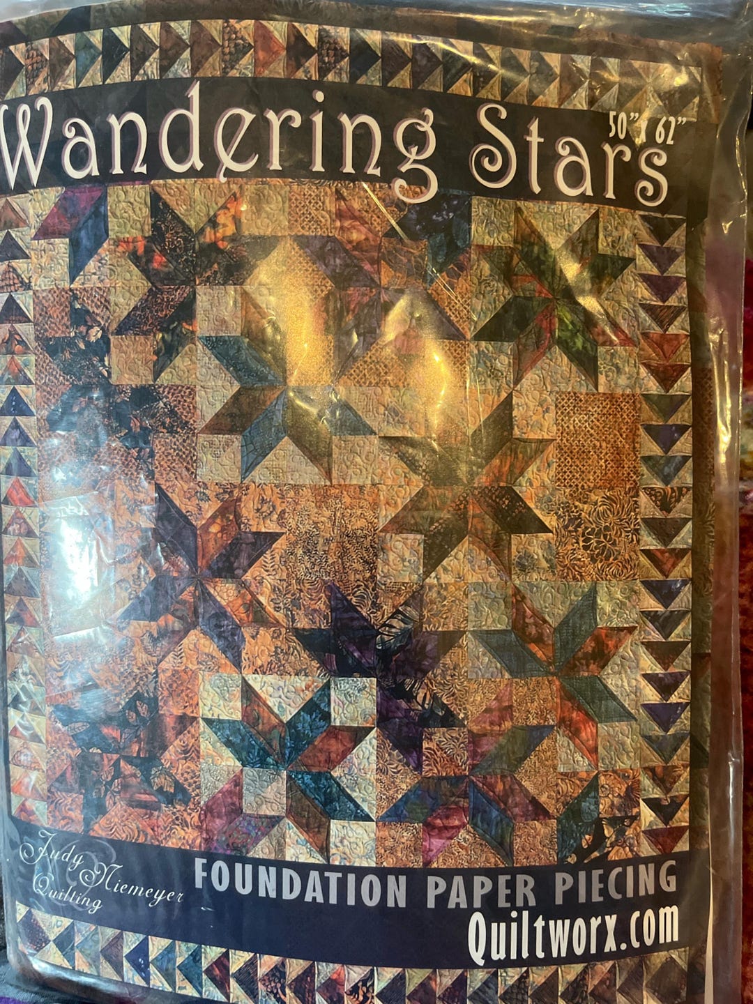 Wandering Stars Quilt Pattern - Foundation Piecing by Judy Niemeyer for ...