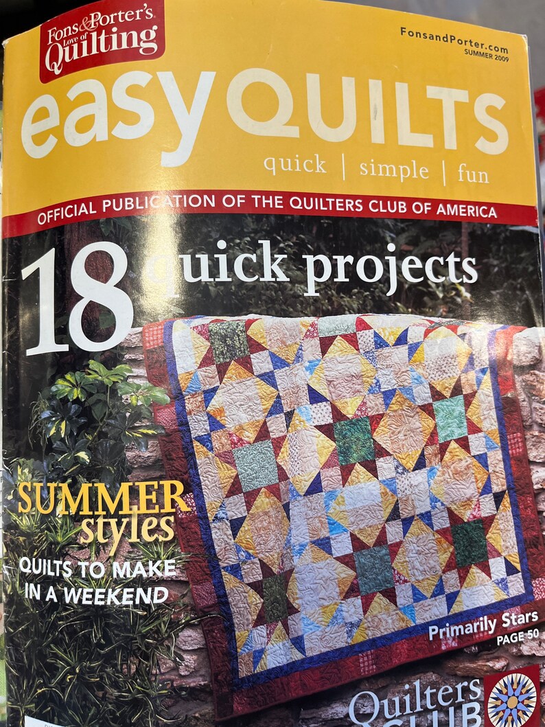 Divine Vines Quilt Kit by Fons and Porter - Etsy