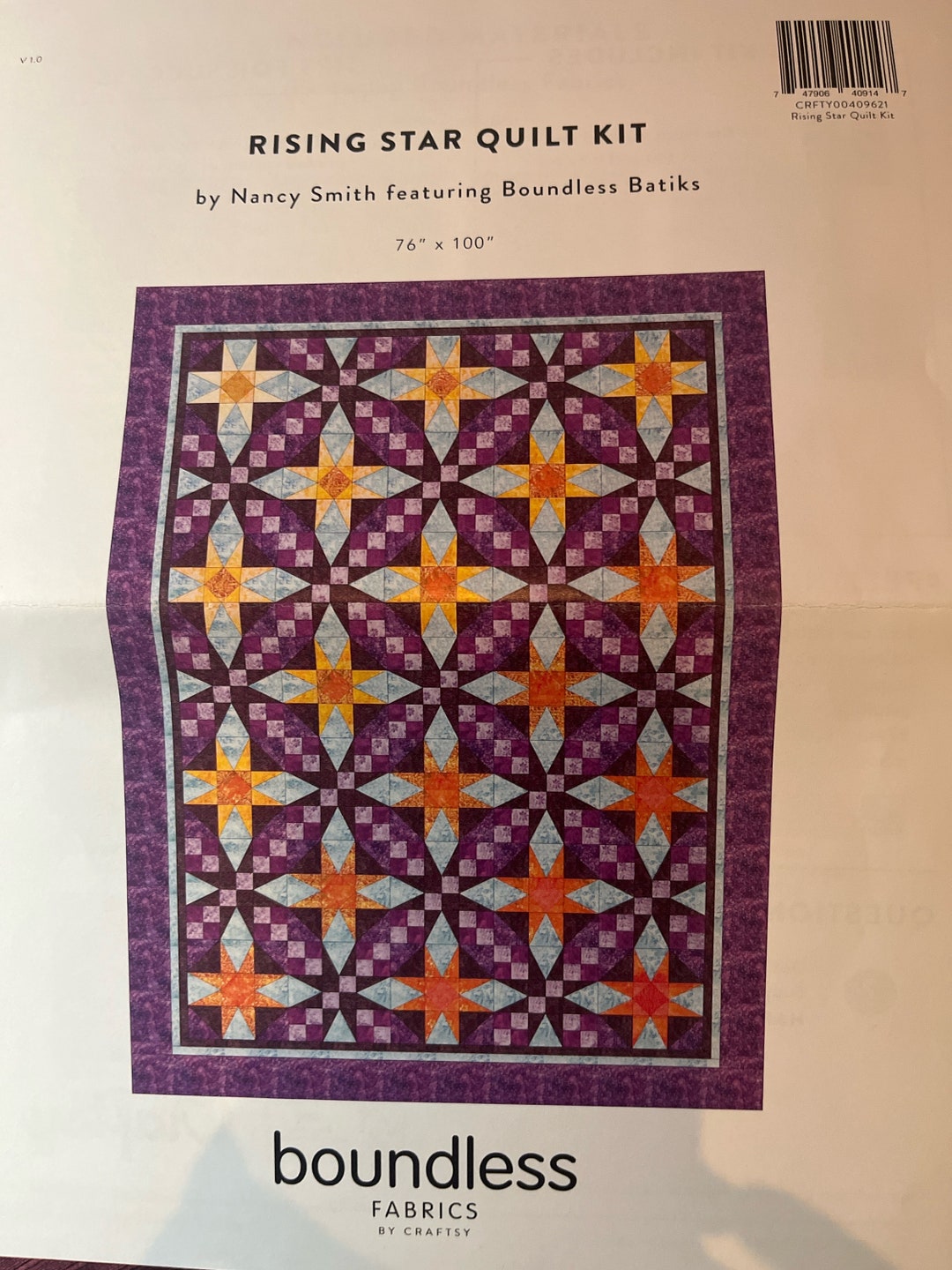 Rising Star by Craftsy - Complete Quilt Kit - Etsy
