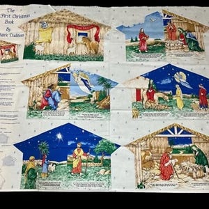 Fabric Panel Story Books Assorted - Etsy