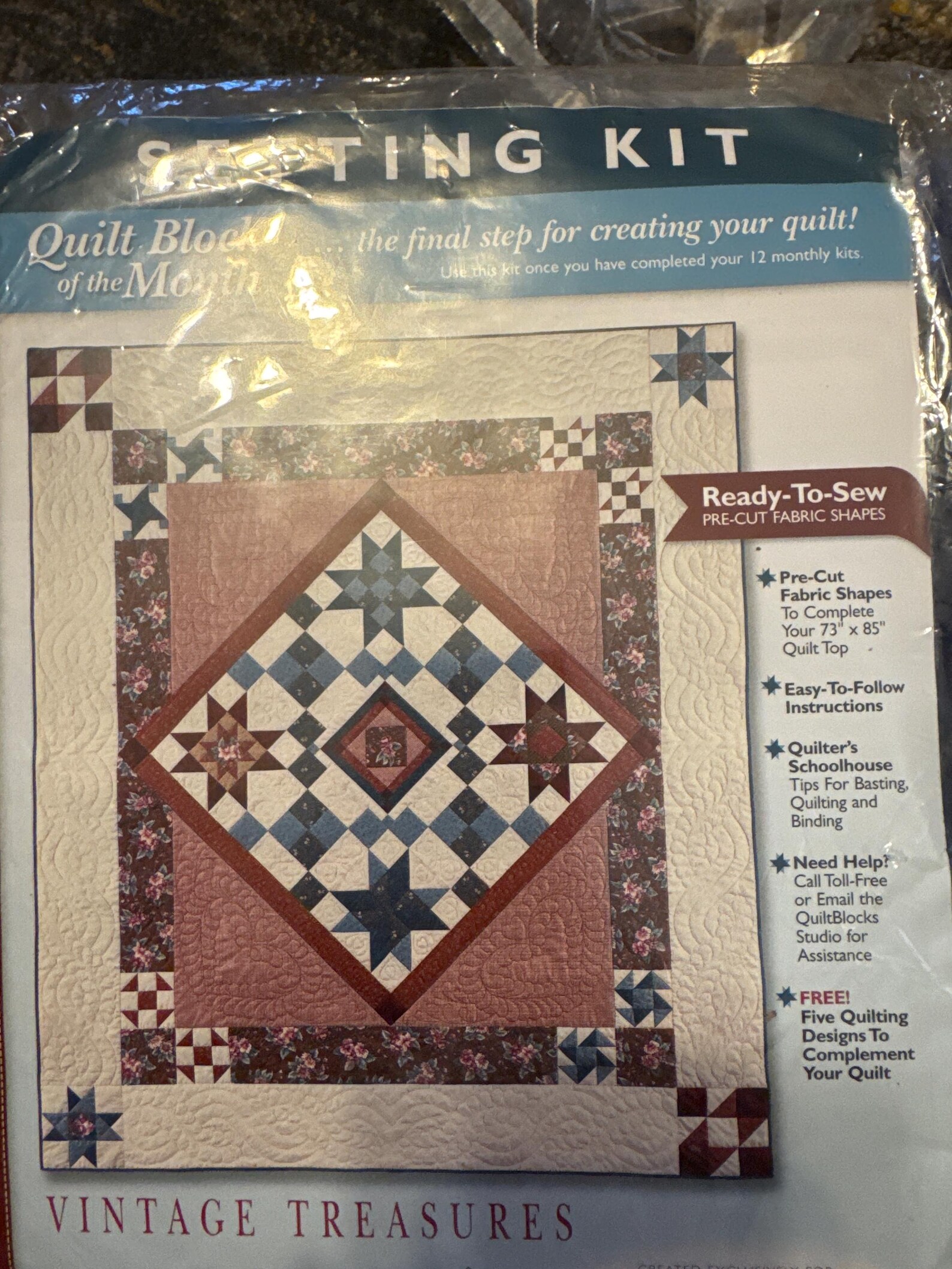 Setting Kits for Joann QUILT Block of the Month. - Etsy