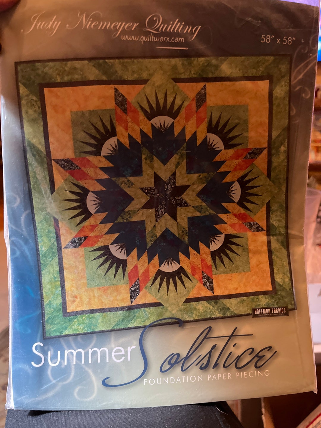Summer Solstice Quilt Pattern - Foundation Paper Piecing by Quiltworx ...