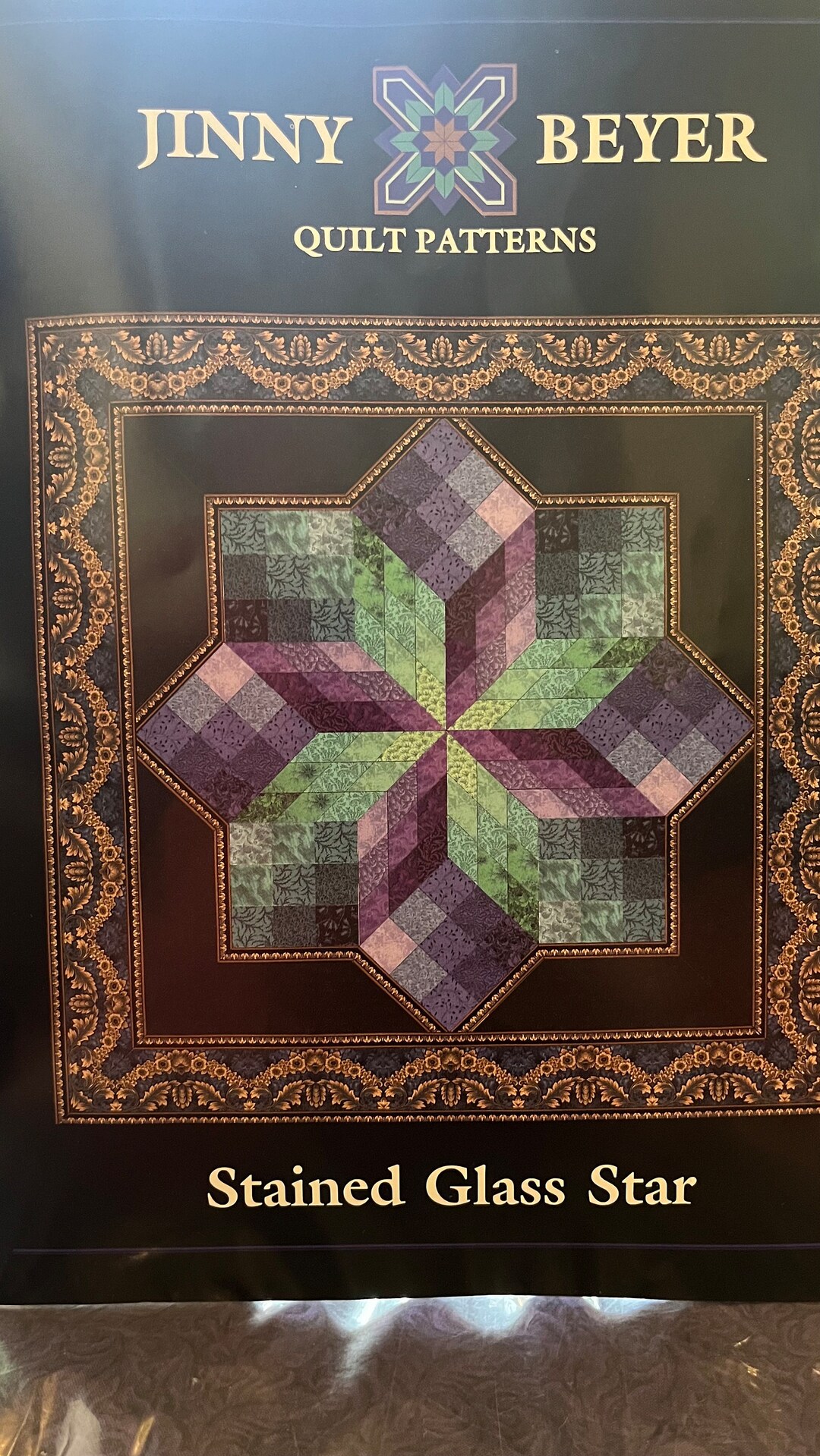 Stained Glass Star Quilt Kit by Jinny Beyer - Etsy