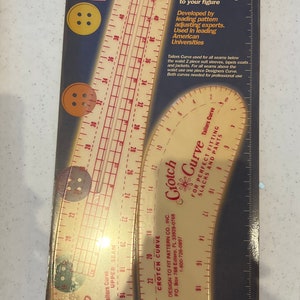 Dressmaker and Quilting Templates and Rulers - Etsy