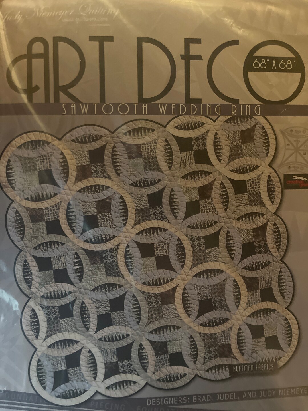 Art Deco Quilt Pattern Foundation Piecing by Judy Niemeyer for ...