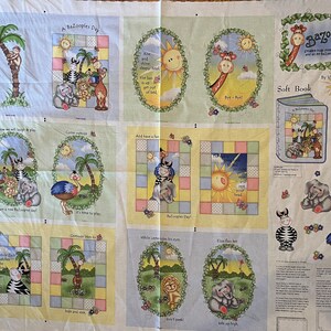 Childrens Fabric Soft Book Panels - Etsy