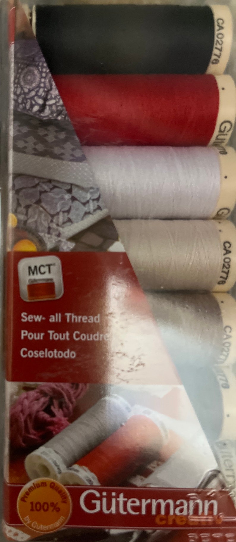 Gutterman Sew All Thread 7 Packs - Etsy