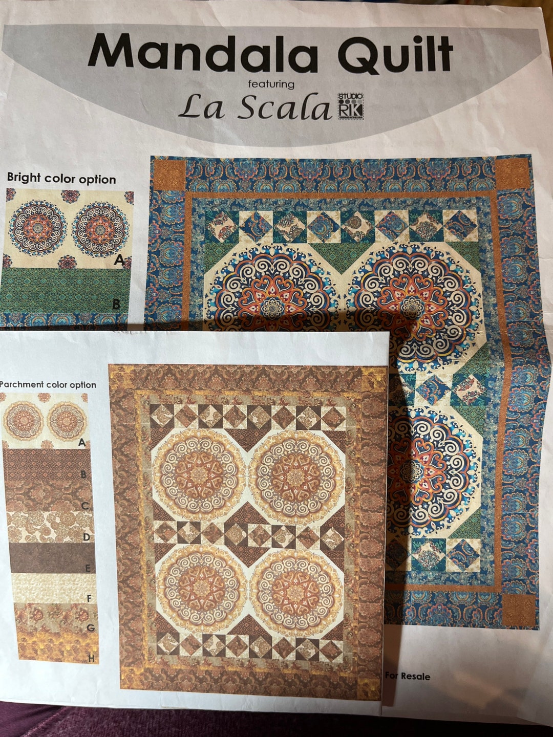 Mandela Quilt Kit Featuring Robert Kaufman Fabrics - Etsy