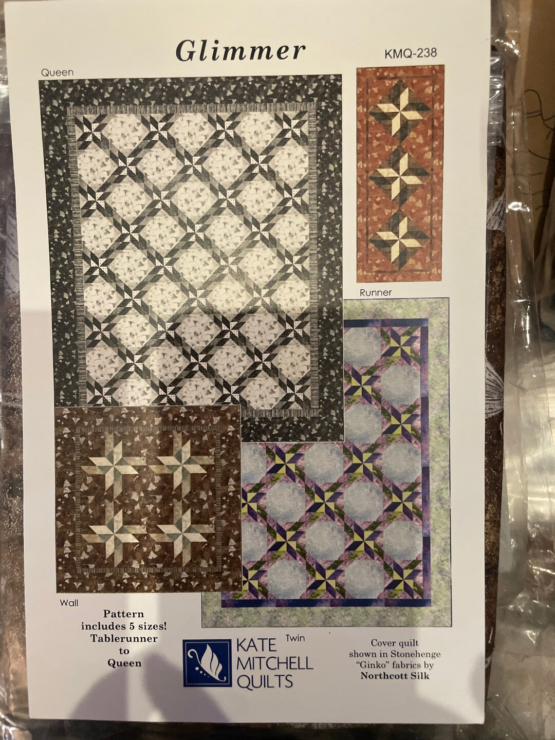 Glimmer Quilt Kit by Kate Mitchell Quilts - Etsy