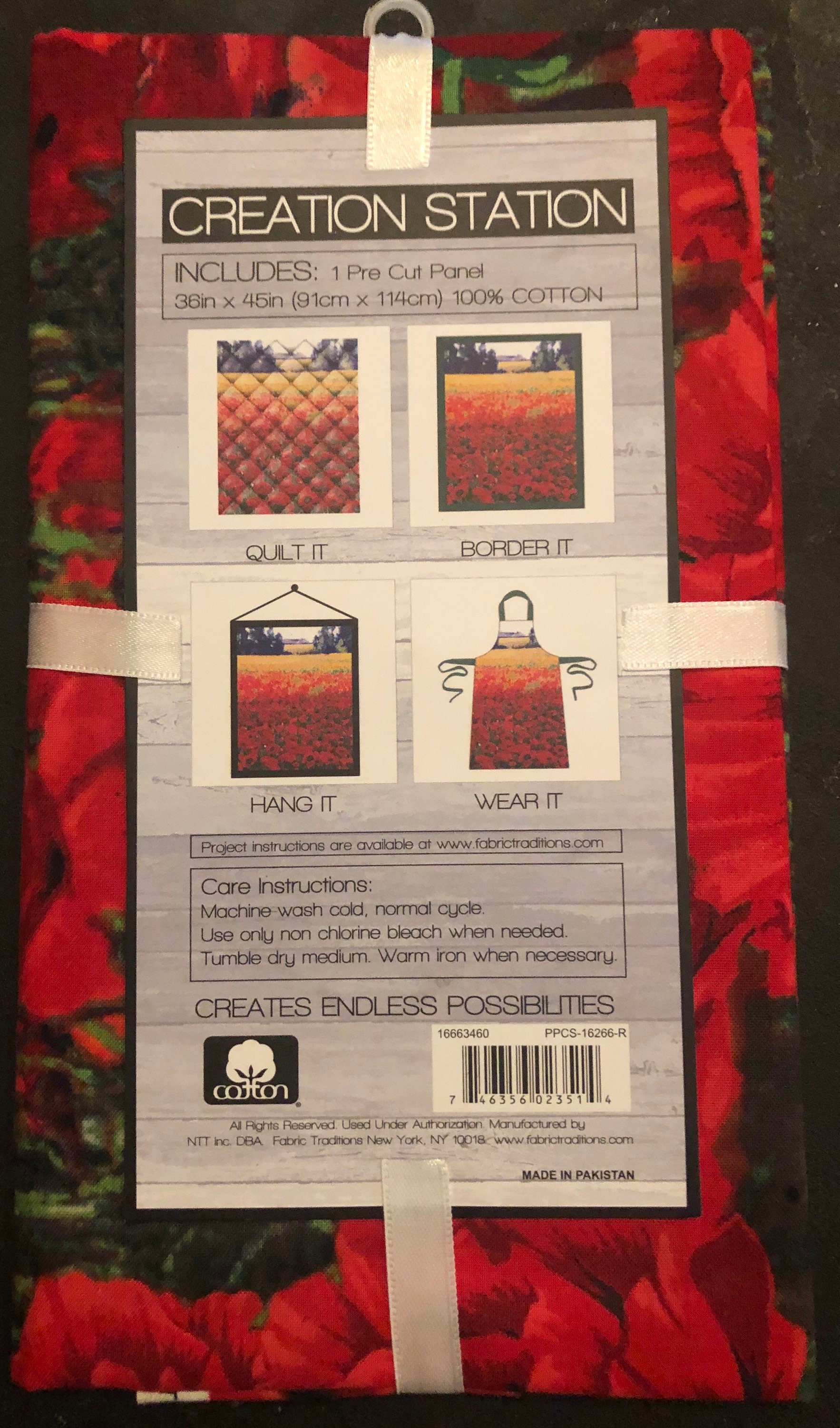 Fabric Panel 36x 45 100% Cotton | Etsy