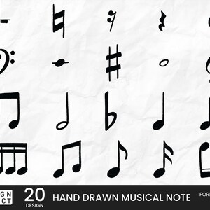 Musical Notes Clipart, Music Note Clipart, Music Notes Png, Musical ...