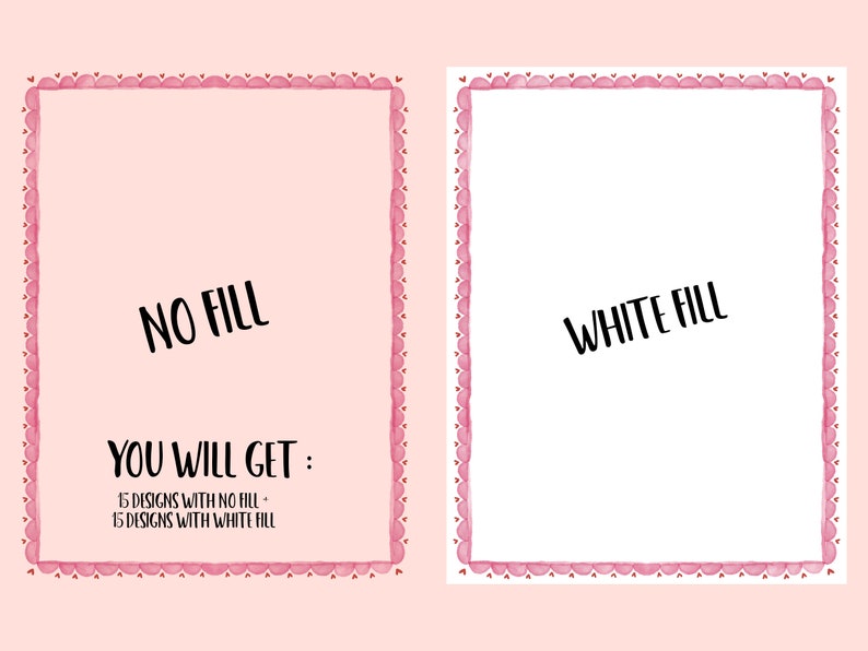 15 Doodle Watercolor Border Vol. 2, Watercolor Brush Strokes ...