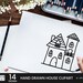 14 Hand Drawn House Clipart, House Doodles, House Clipart, Home Clipart ...