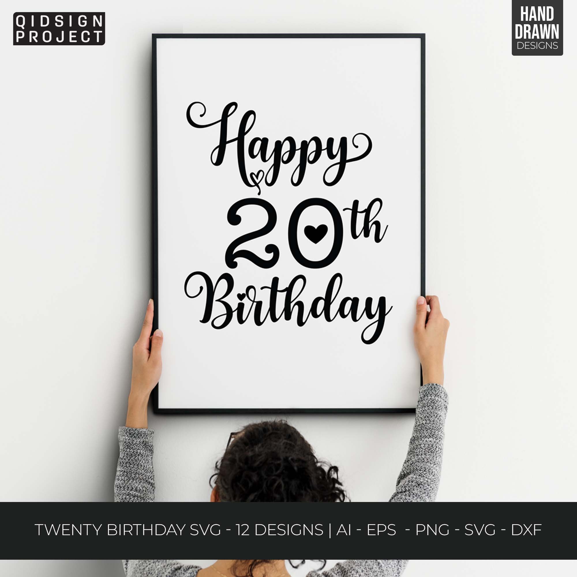20th Birthday Svg 20th Birthday Bundle Twenty Birthday Svg - Etsy