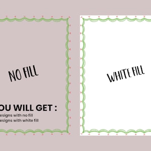 20 Doodle Watercolor Border, Decorative Elements, Page Border Journal ...