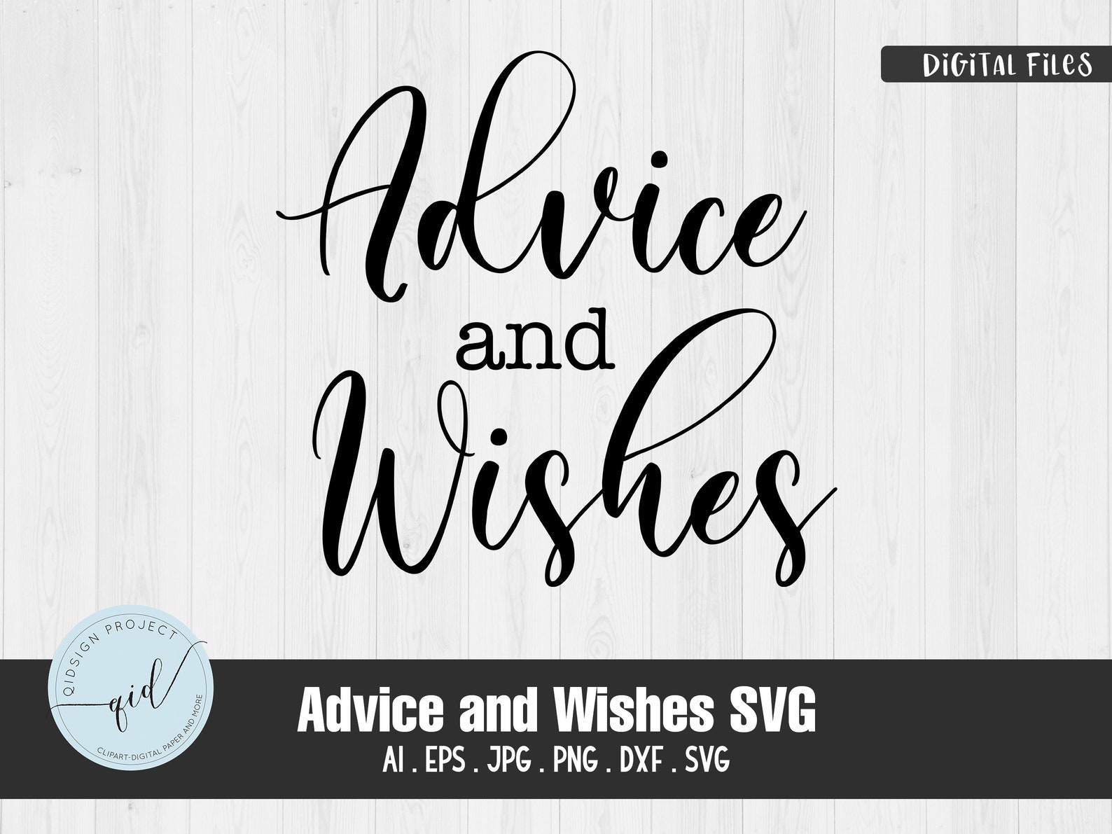 Advice and Wishes SVG Vol.2, Phrase Svg, Silhouette Cut Files, Word ...