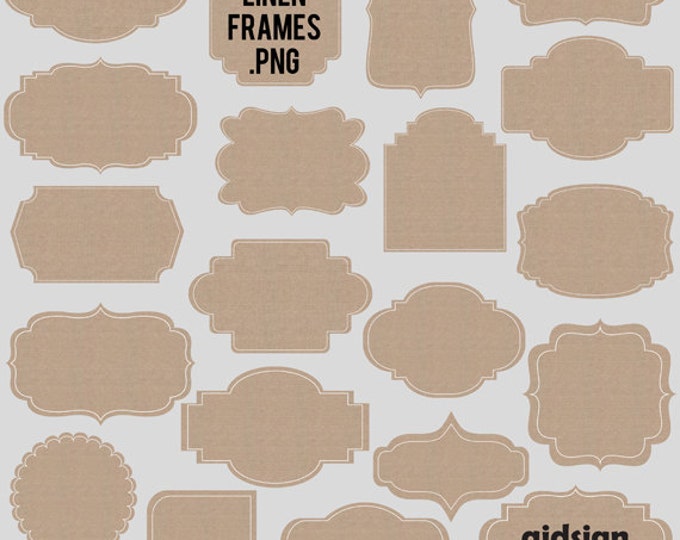 Doodle Frames Clipart, Digital Frames, Label Clipart, Educational ...