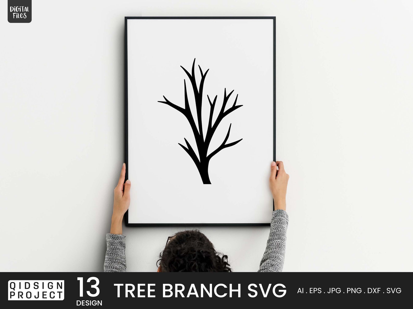 Tree Branch Svg, Branch Svg, Bundle Tree Branch Svg, Branch Silhouettes ...