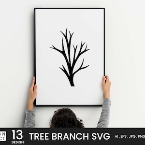 Tree Branch Svg, Branch Svg, Bundle Tree Branch Svg, Branch Silhouettes ...