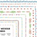 20 Doodle Watercolor Border, Decorative Elements, Page Border Journal ...